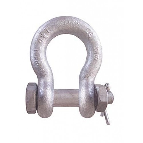 1/2" GALV BOLT TYPE ANCHOR SHACKLE DOMESTIC | Bilco Group